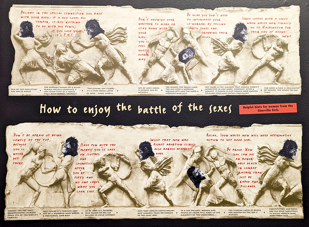 Postcard from London, England: Women-splaining Guerrillas at the Tate ...